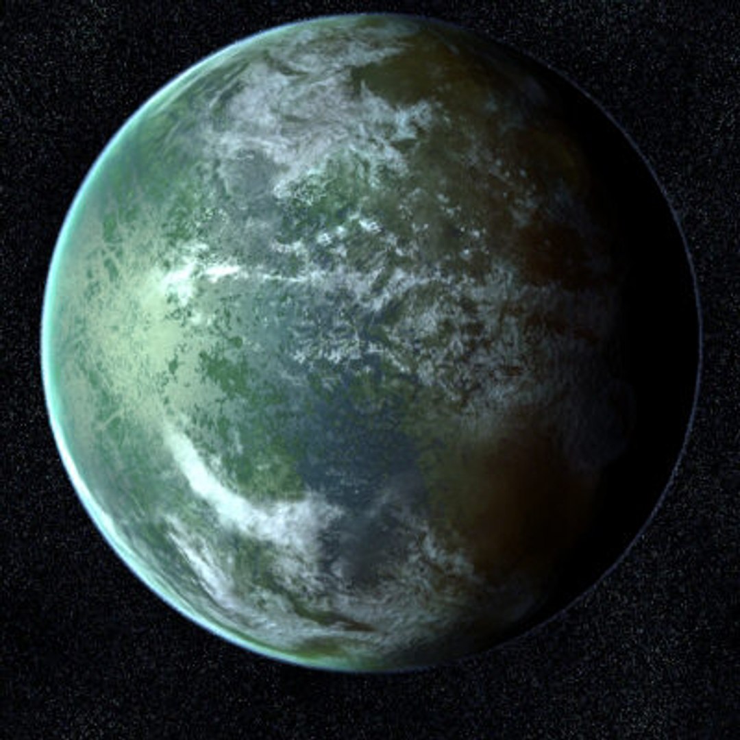 3d pack alien planets model