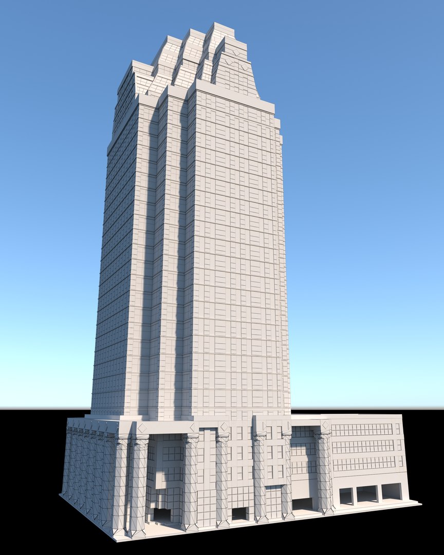 3D 31 west 52 street building new york usa model - TurboSquid 2148057