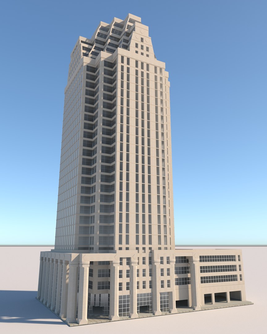 3D 31 west 52 street building new york usa model - TurboSquid 2148057