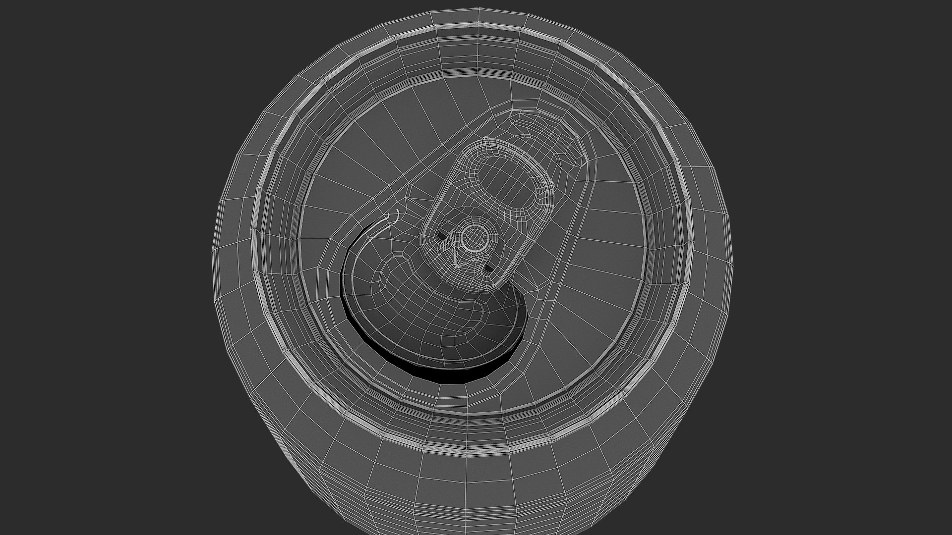 3D Opened Standard Can 250ML Model - TurboSquid 2155275