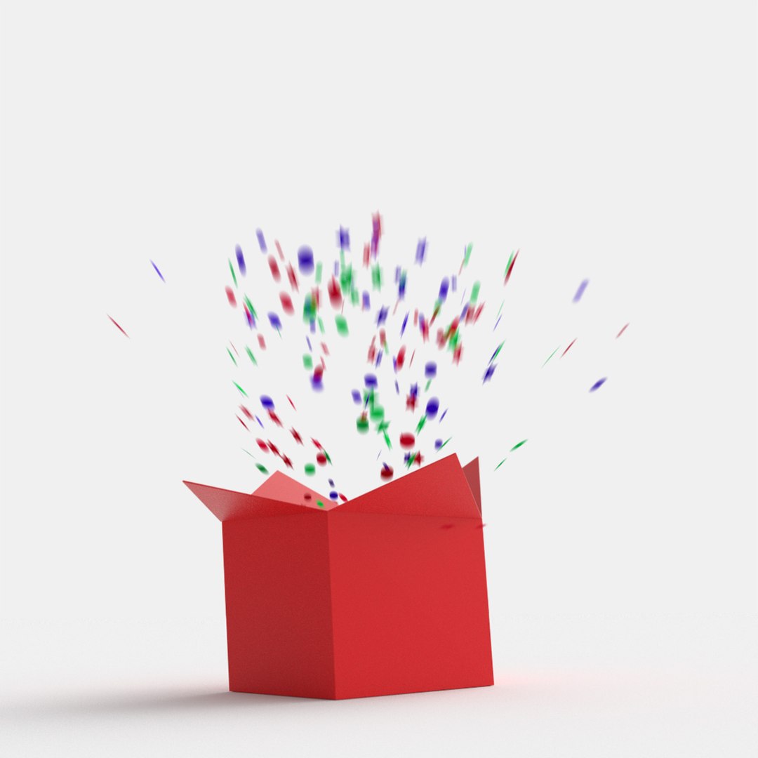 Gift Box Animation 3D Model - TurboSquid 1634379