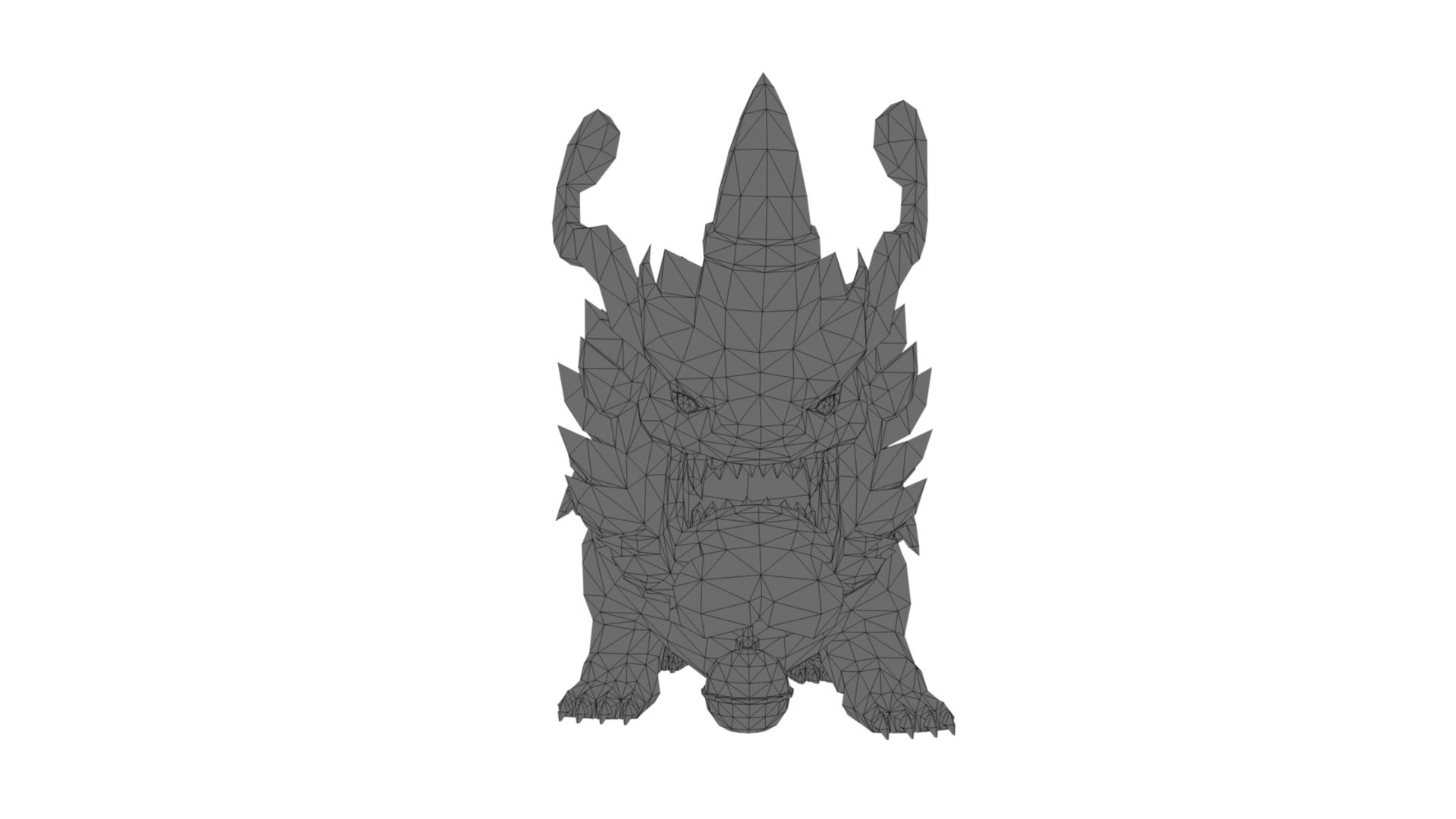 Cartoon Angry Lion 3D Model - TurboSquid 1996785