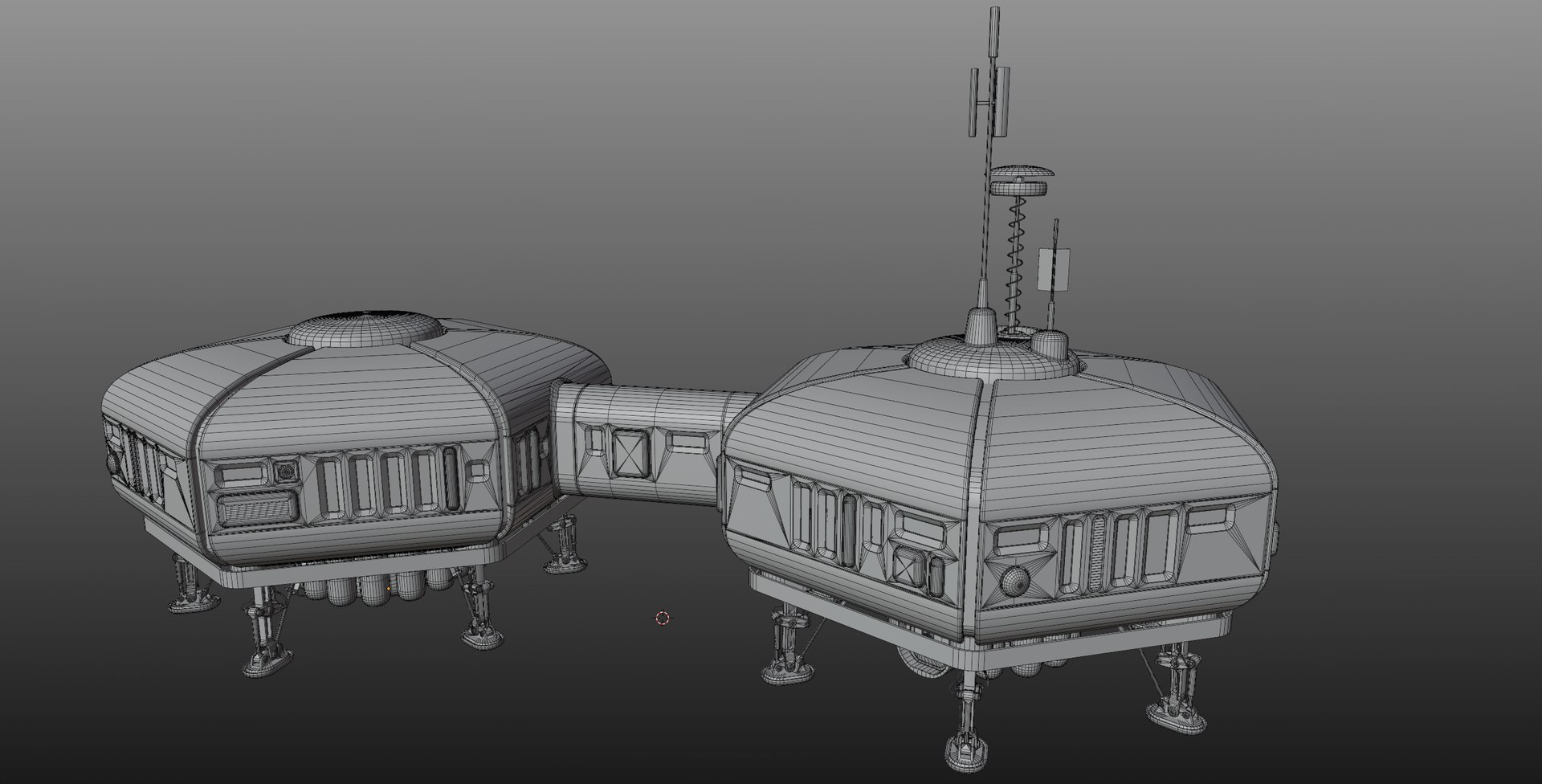 3D Planetary Station With PBR Materials Model - TurboSquid 2009785