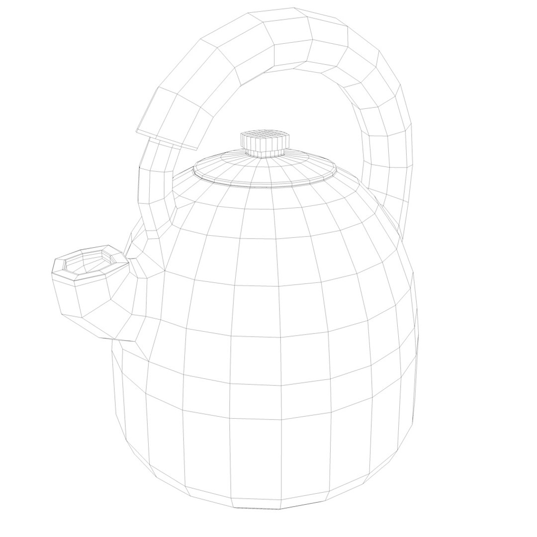 3D kettle model - TurboSquid 1592153