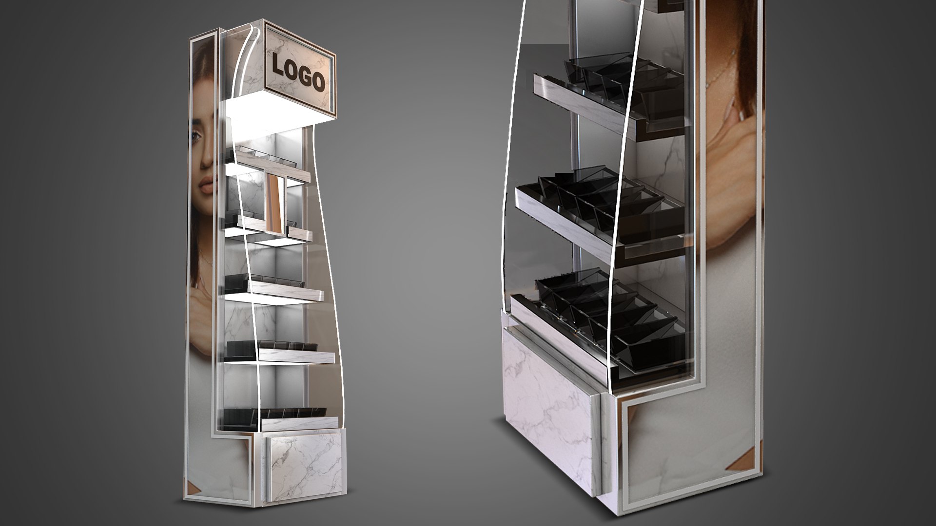 3D model Product Display Shelf - TurboSquid 2104841