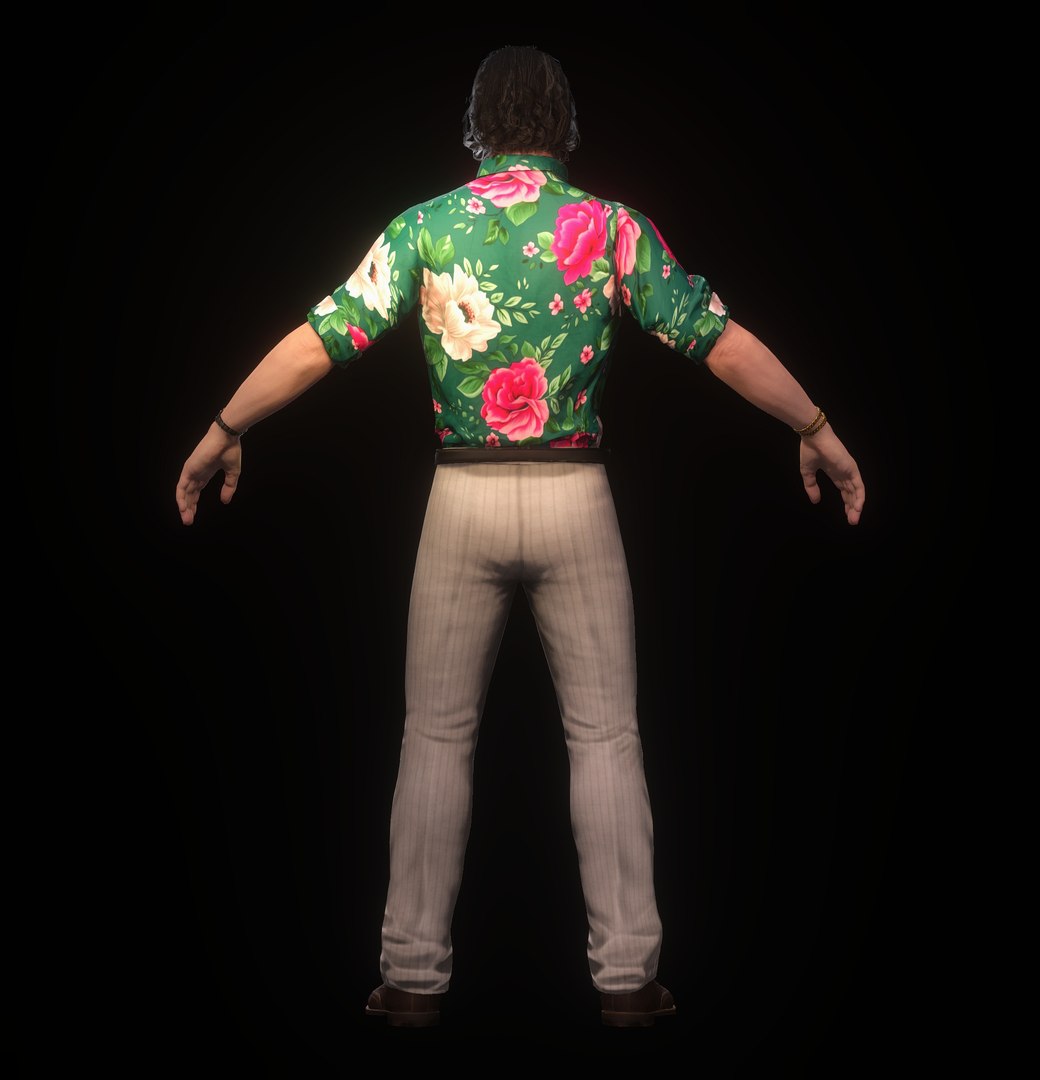 Gangster Mafia PBR Game Ready Model - TurboSquid 2098815