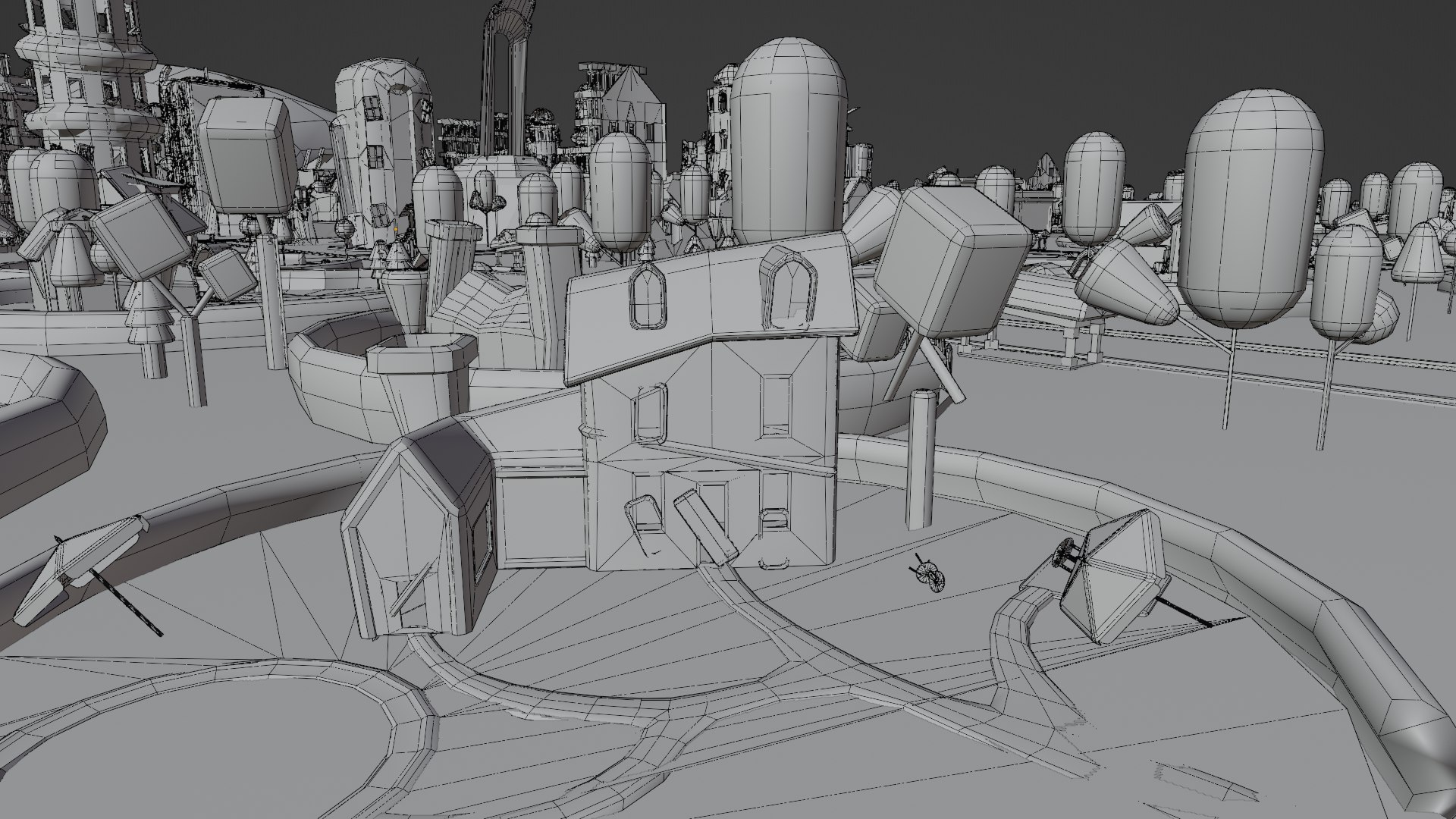 Clay Zombie APOCALYPSE City Environment 3D Model - TurboSquid 1981361