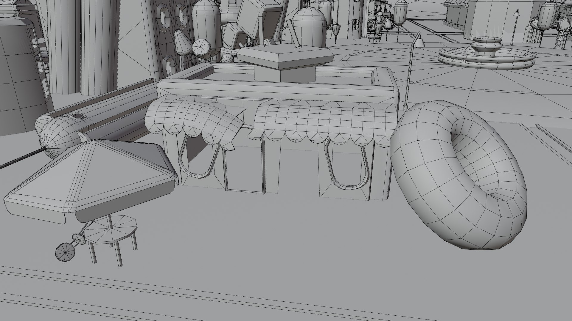 Clay Zombie APOCALYPSE City Environment 3D Model - TurboSquid 1981361