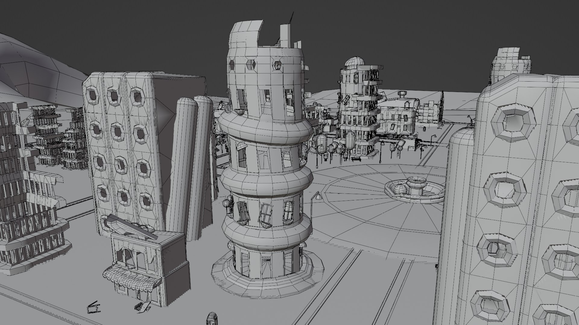 Clay Zombie APOCALYPSE City Environment 3D Model - TurboSquid 1981361