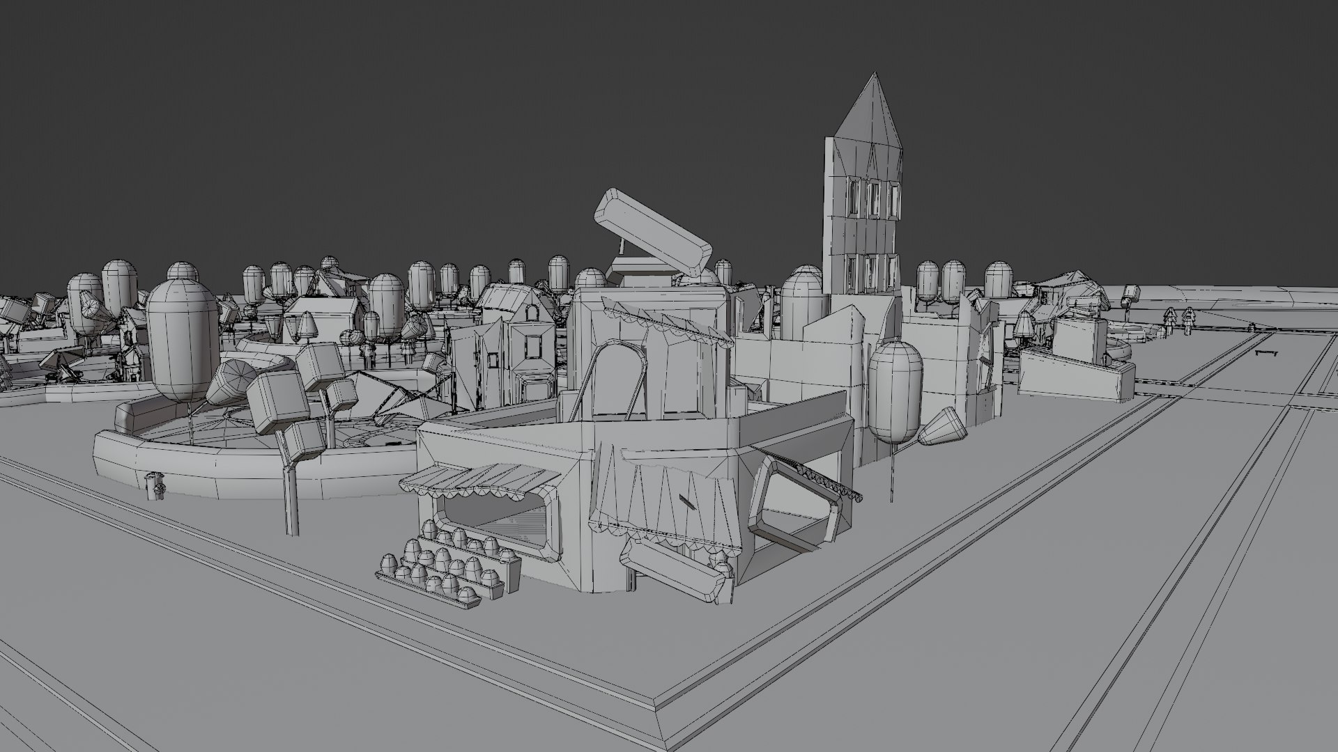 Clay Zombie APOCALYPSE City Environment 3D Model - TurboSquid 1981361
