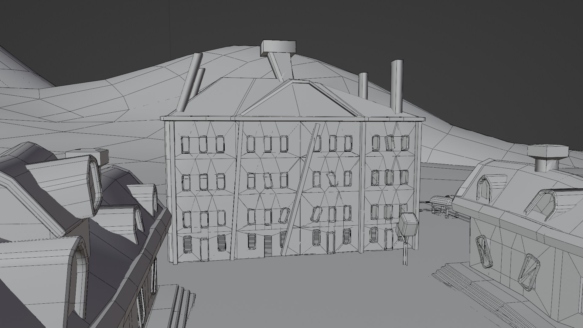 Clay Zombie APOCALYPSE City Environment 3D Model - TurboSquid 1981361