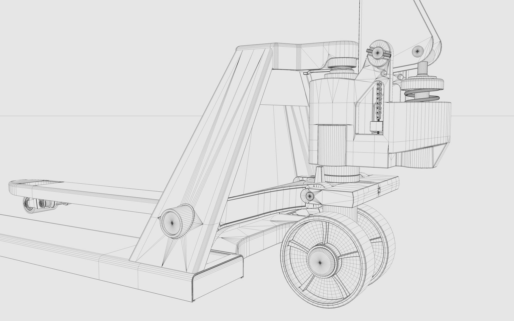 Pallet Jack 3D Model - TurboSquid 1994208