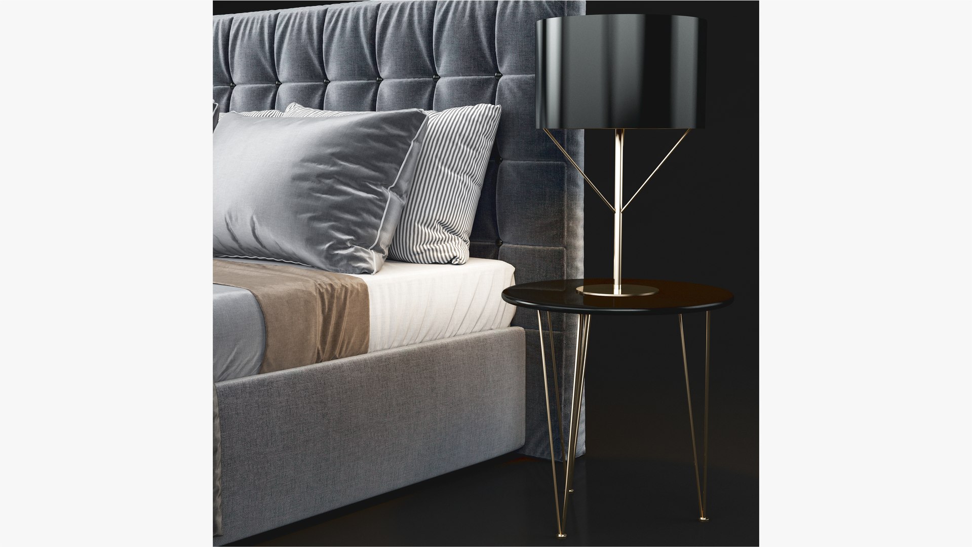 modelo 3d Felis Bed 3D PRO model - TurboSquid 2102908