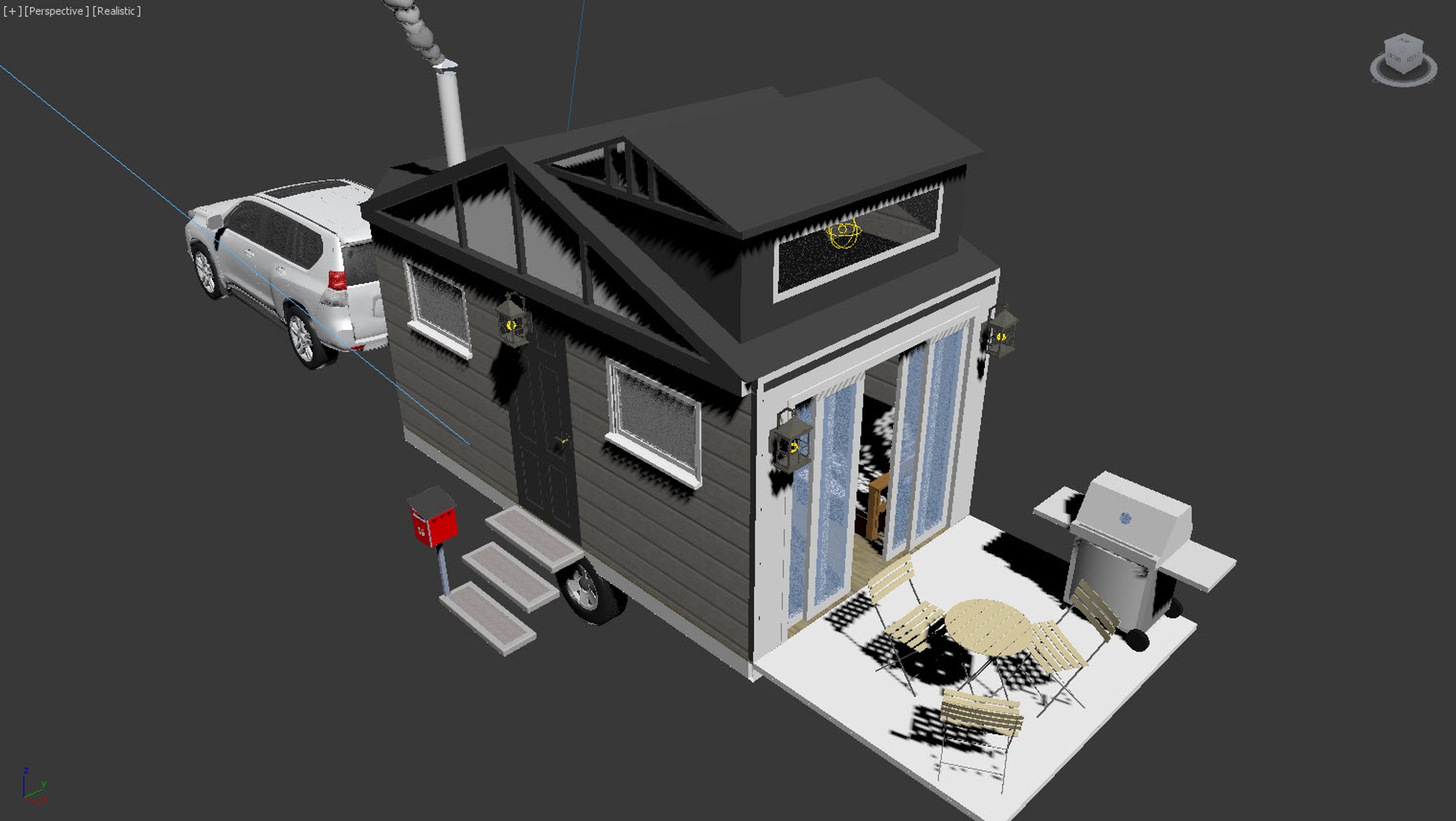 House Car 3d Model