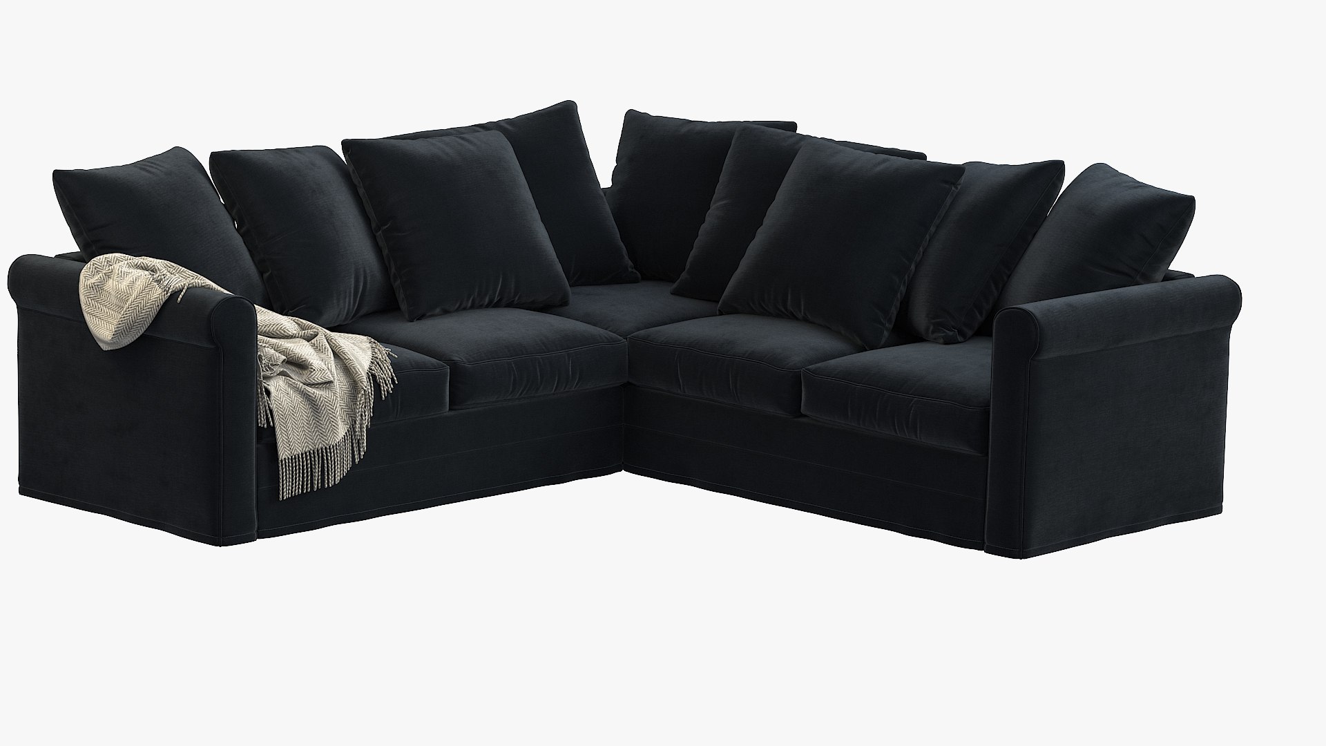 Ikea Harlanda Sofa Model - TurboSquid 1584055