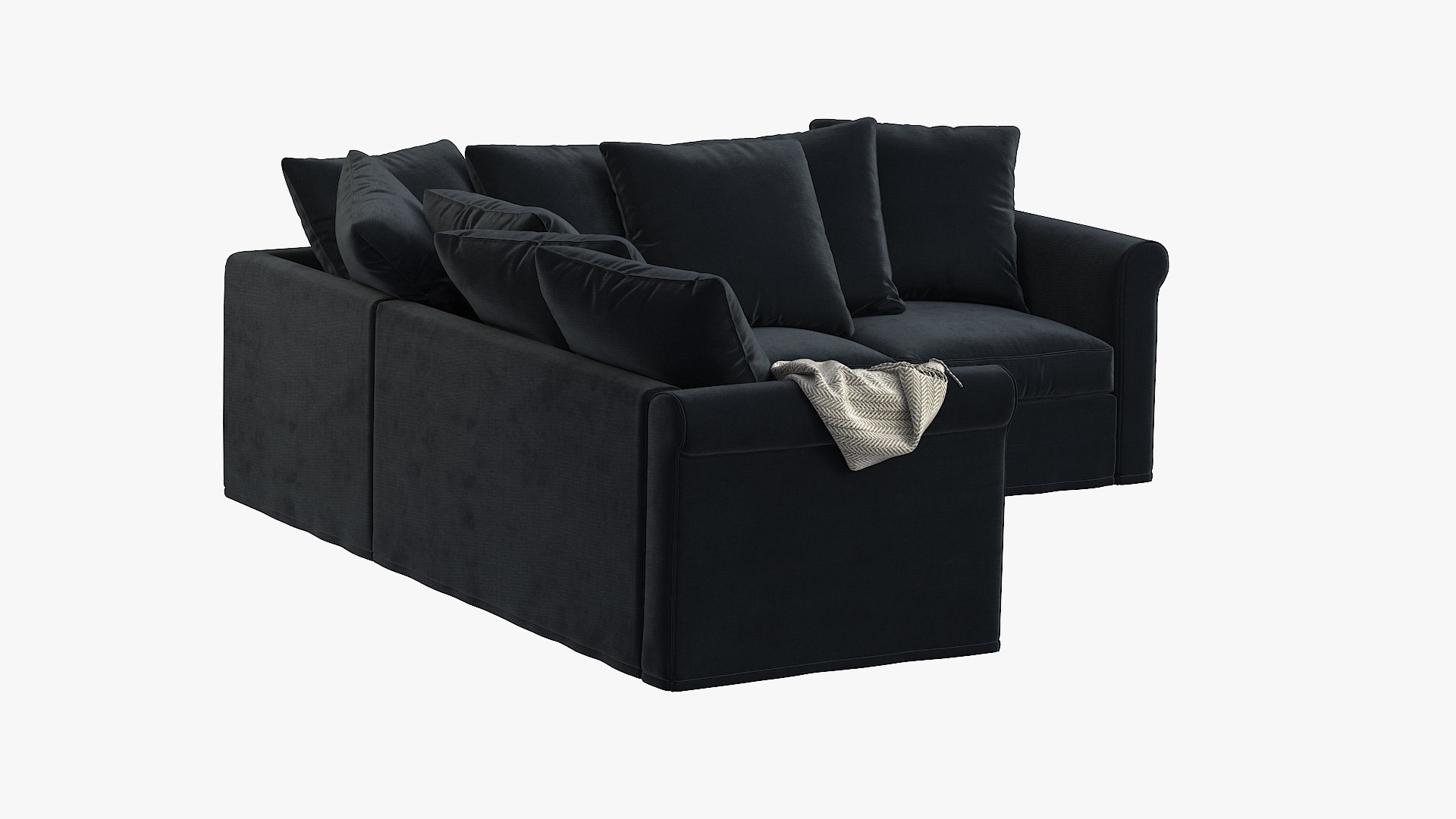 Ikea Harlanda Sofa Model - TurboSquid 1584055