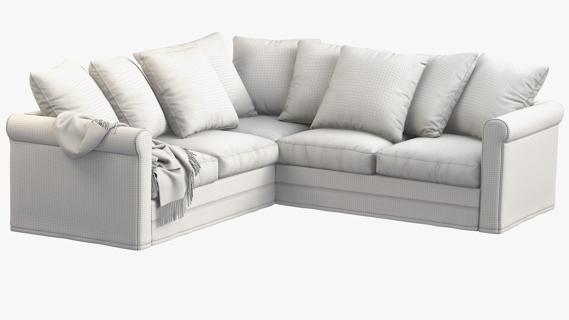Ikea Harlanda Sofa Model - TurboSquid 1584055