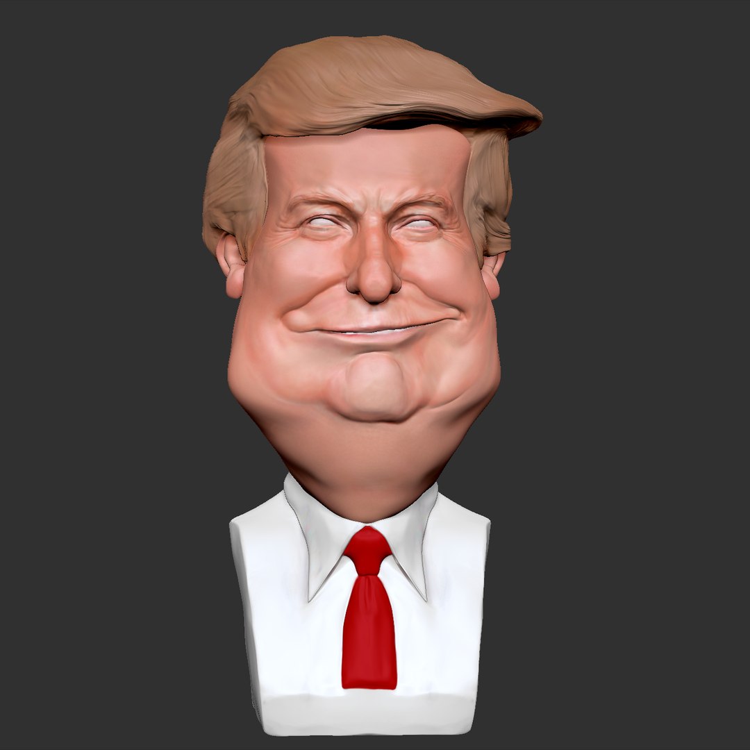 Donald Trump 3D - TurboSquid 1179777