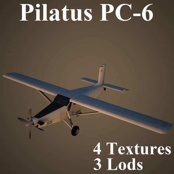 PC-6 Porter 3D Models for Download | TurboSquid