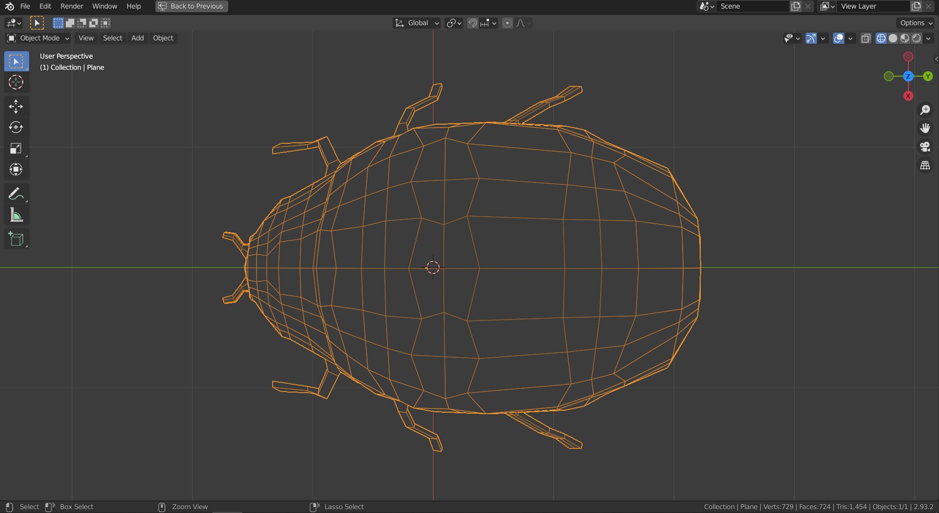 Low-poly Ladybug 3D Model - TurboSquid 1777215