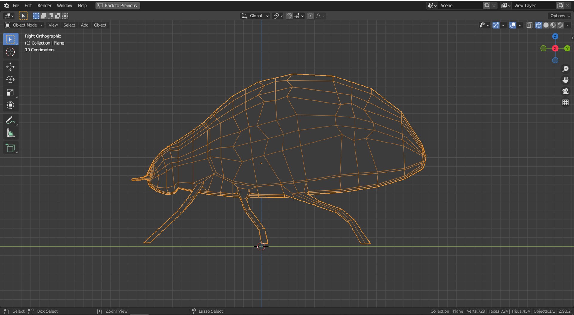 Low-poly Ladybug 3D Model - TurboSquid 1777215
