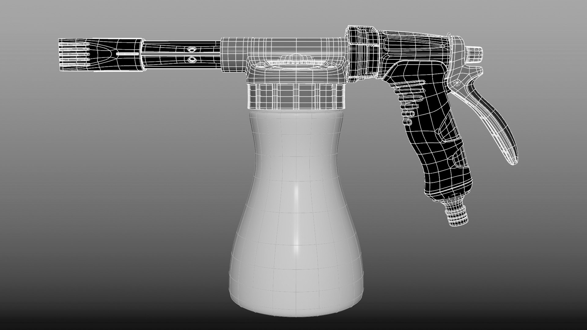 3D Model Foam Dispenser Spray Gun - TurboSquid 1753304