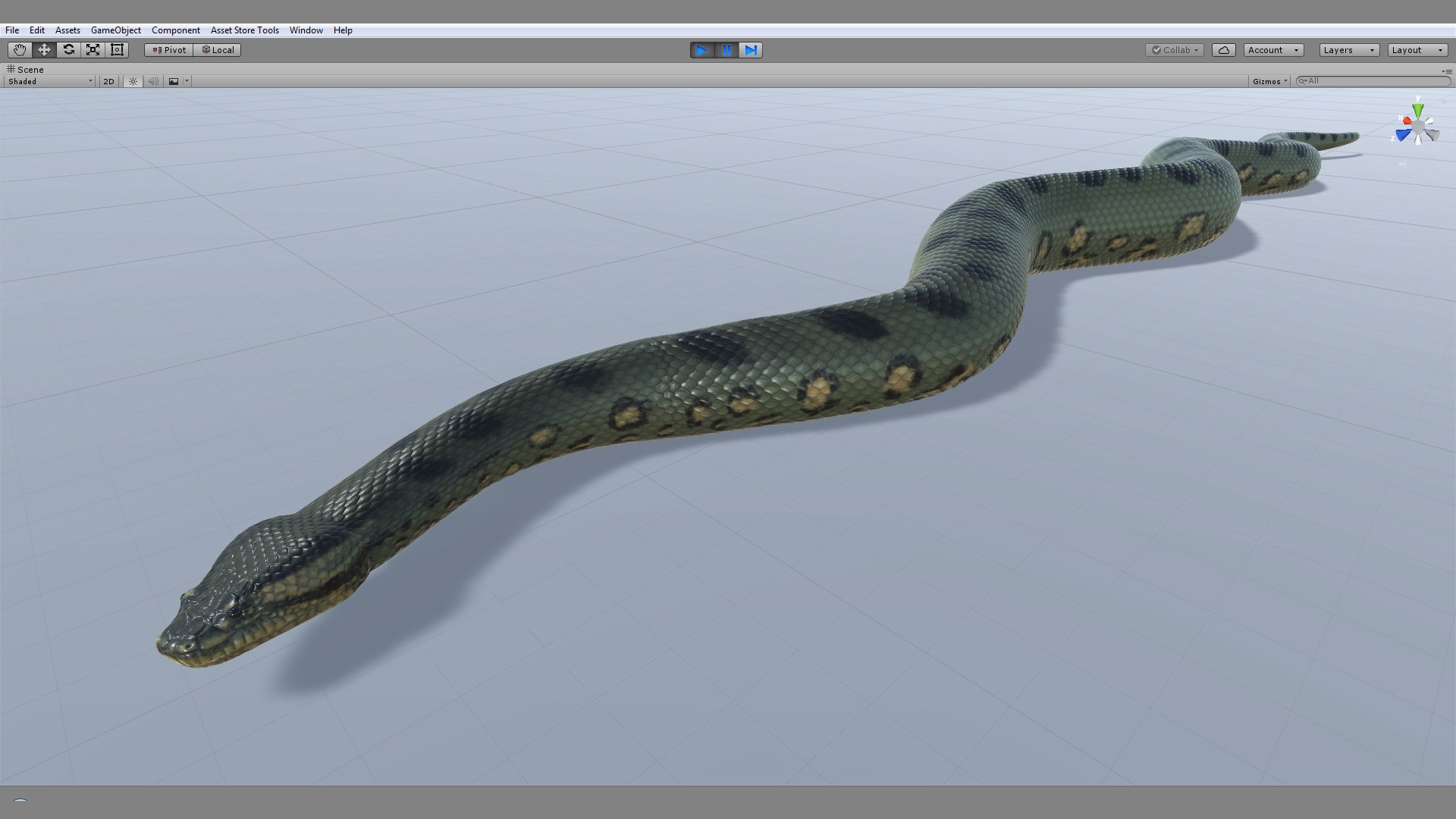 3D model green anaconda - TurboSquid 1256788