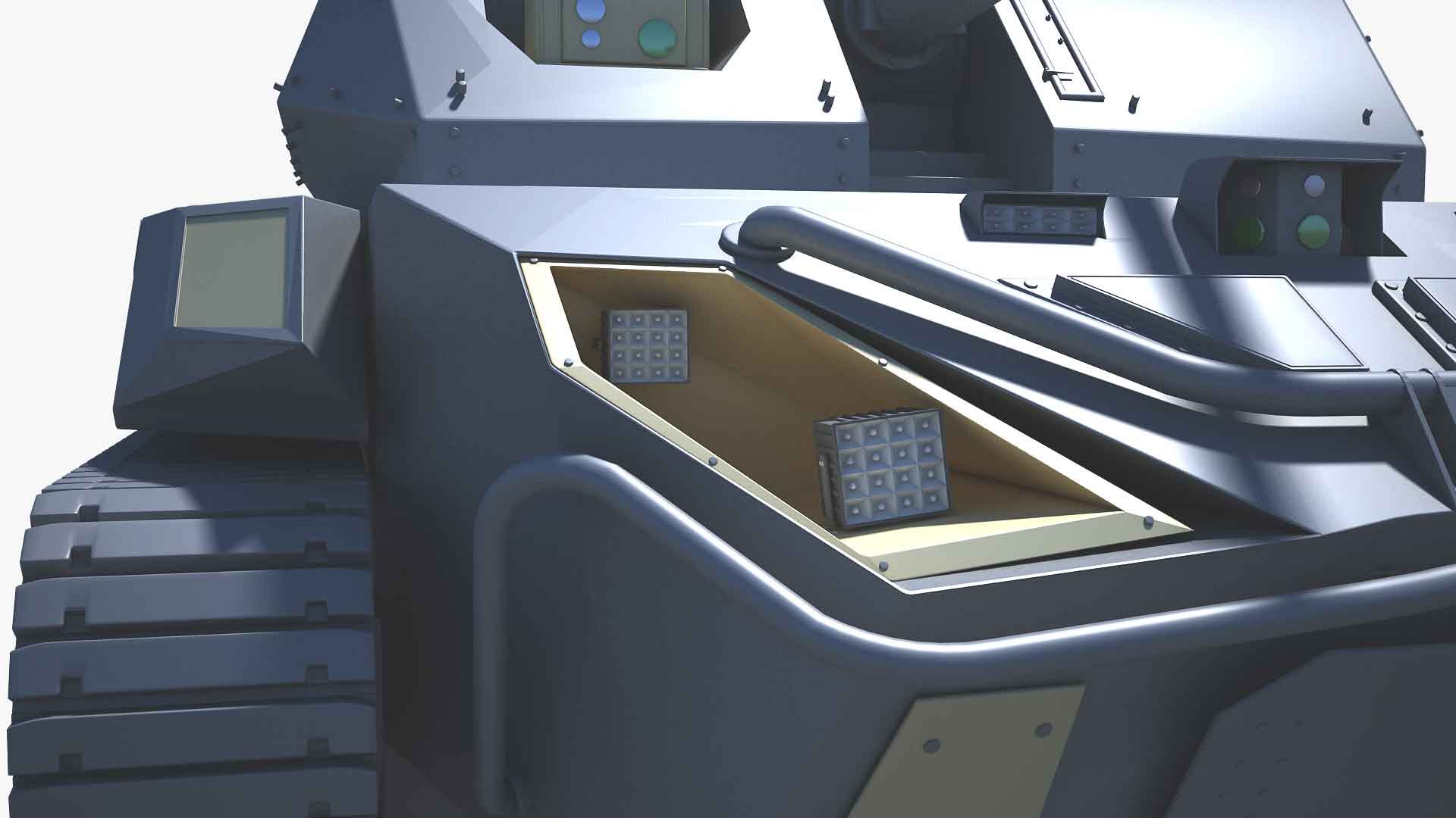 3D Ripsaw M5 Electric Tank - TurboSquid 1967645