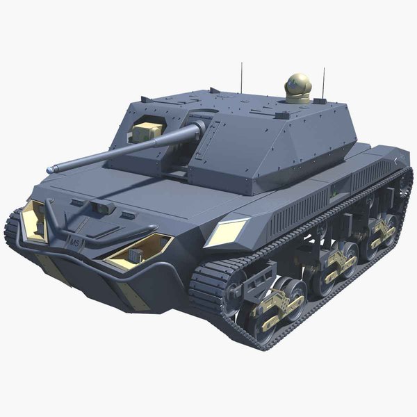 Ripsaw M5 Electric Tank 3D 모델 - TurboSquid 1967645