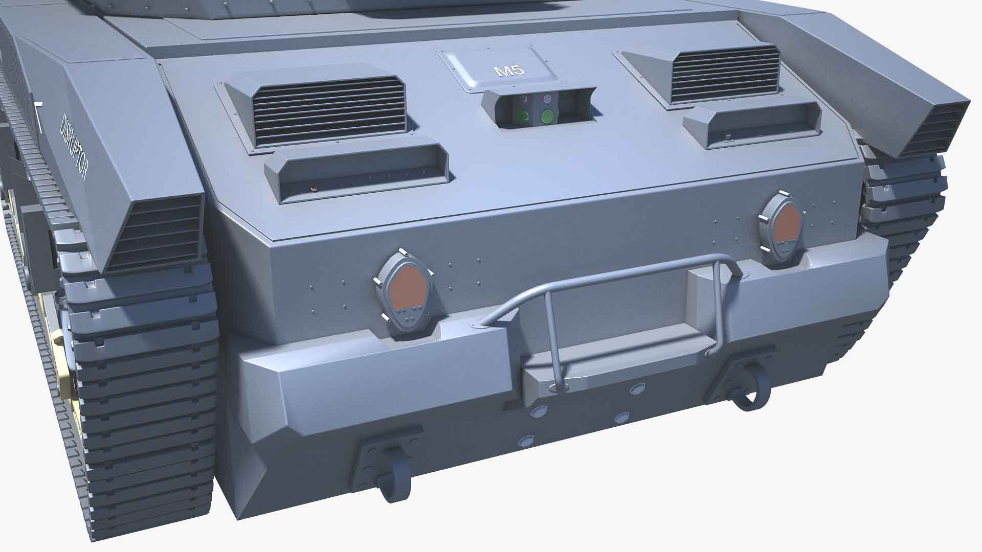 3D Ripsaw M5 Electric Tank - TurboSquid 1967645