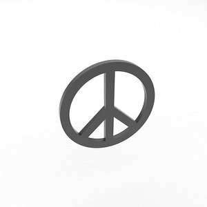 3D Peace Symbol Models - Browse & Download Formats - TurboSquid