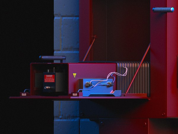 Containment unit ghostbusters 3D model - TurboSquid 1662729