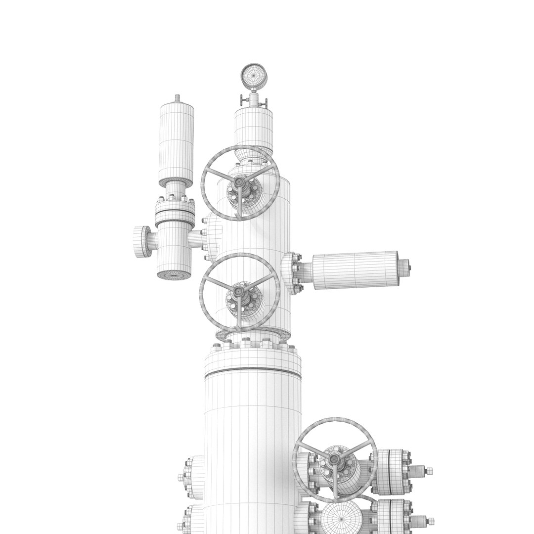 Wellhead 3D Model - TurboSquid 1640312