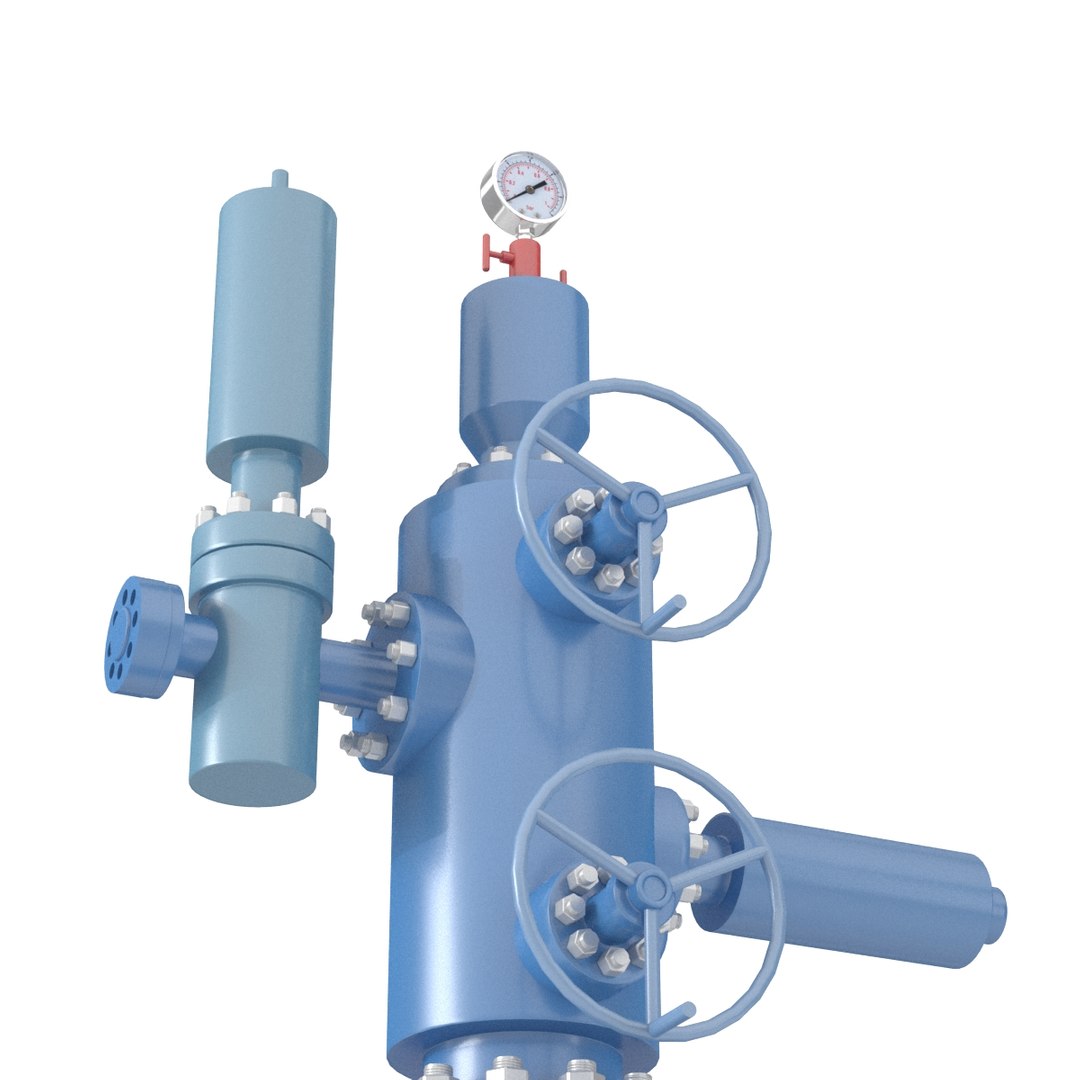 Wellhead 3D Model - TurboSquid 1640312