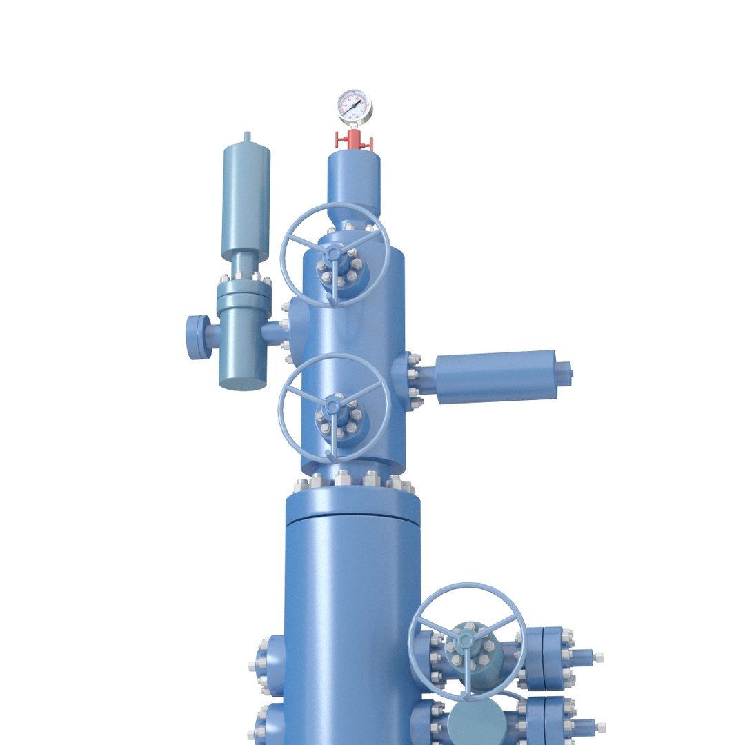 Wellhead 3D Model - TurboSquid 1640312