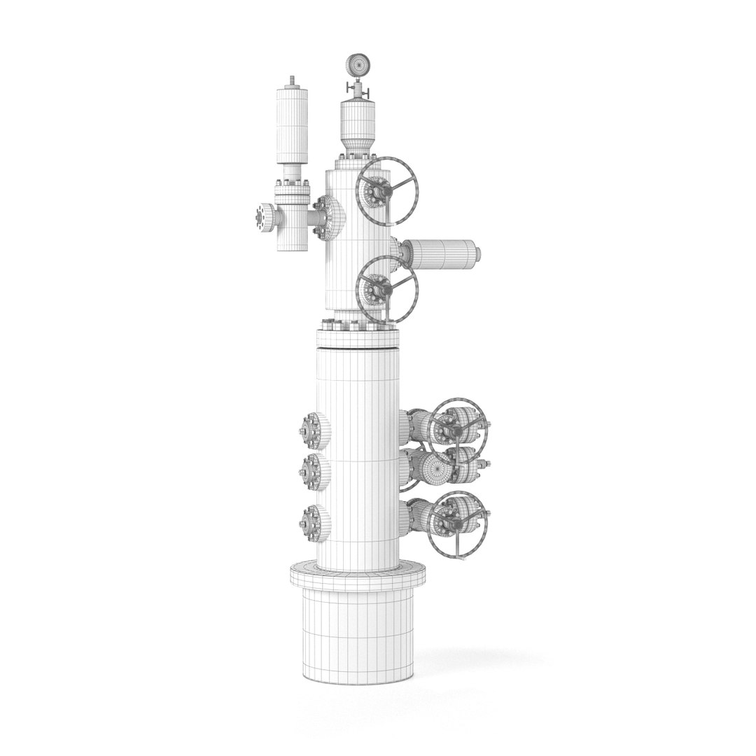 Wellhead 3D model - TurboSquid 1640312