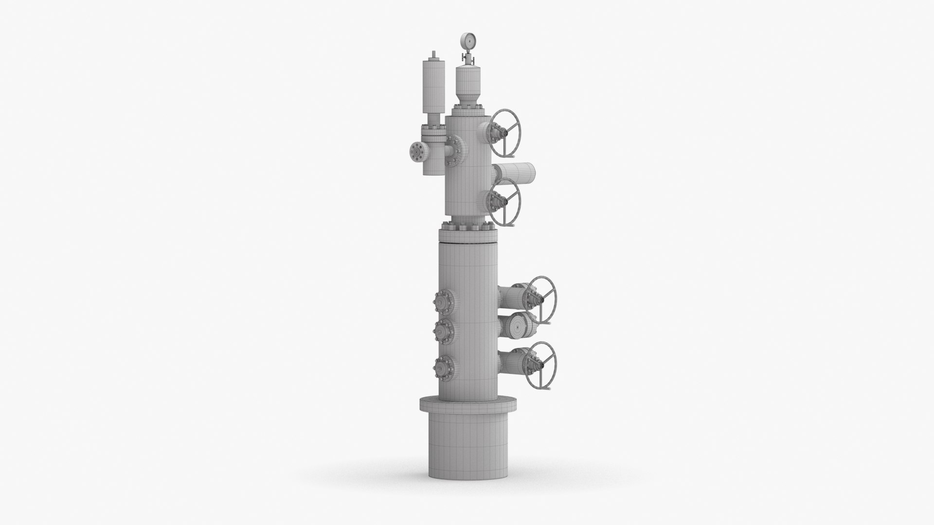Wellhead 3D Model - TurboSquid 1640312