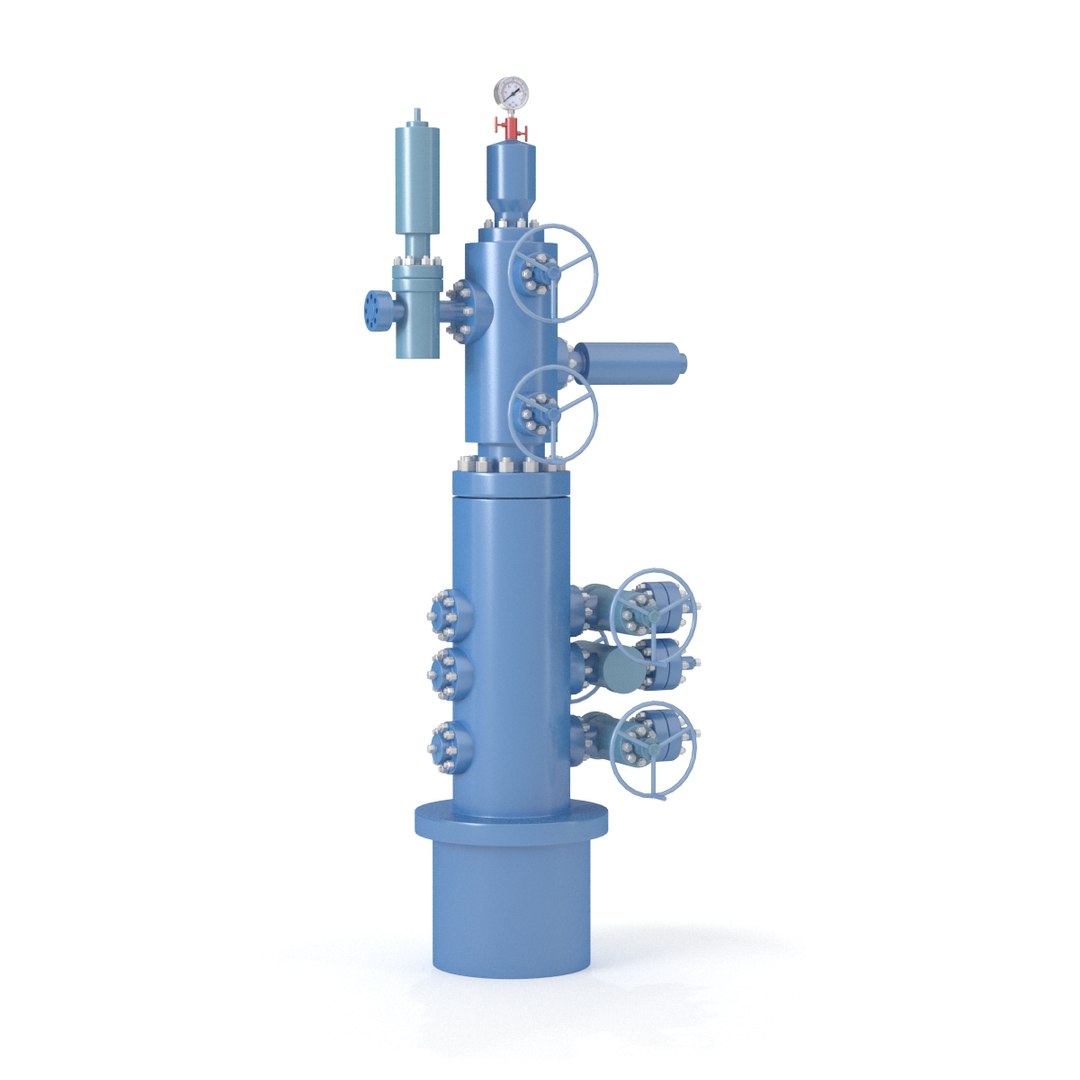 Wellhead 3D Model - TurboSquid 1640312