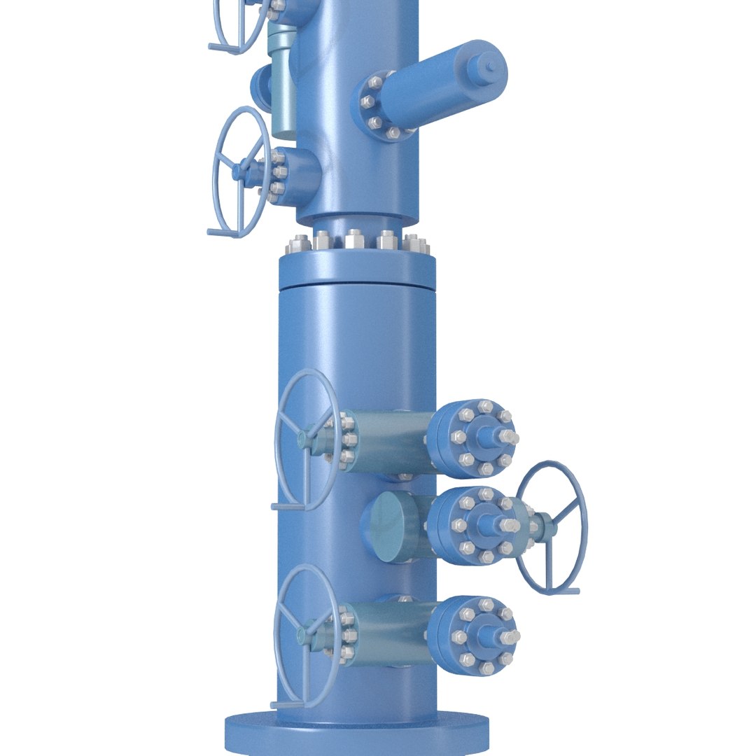 Wellhead 3D Model - TurboSquid 1640312