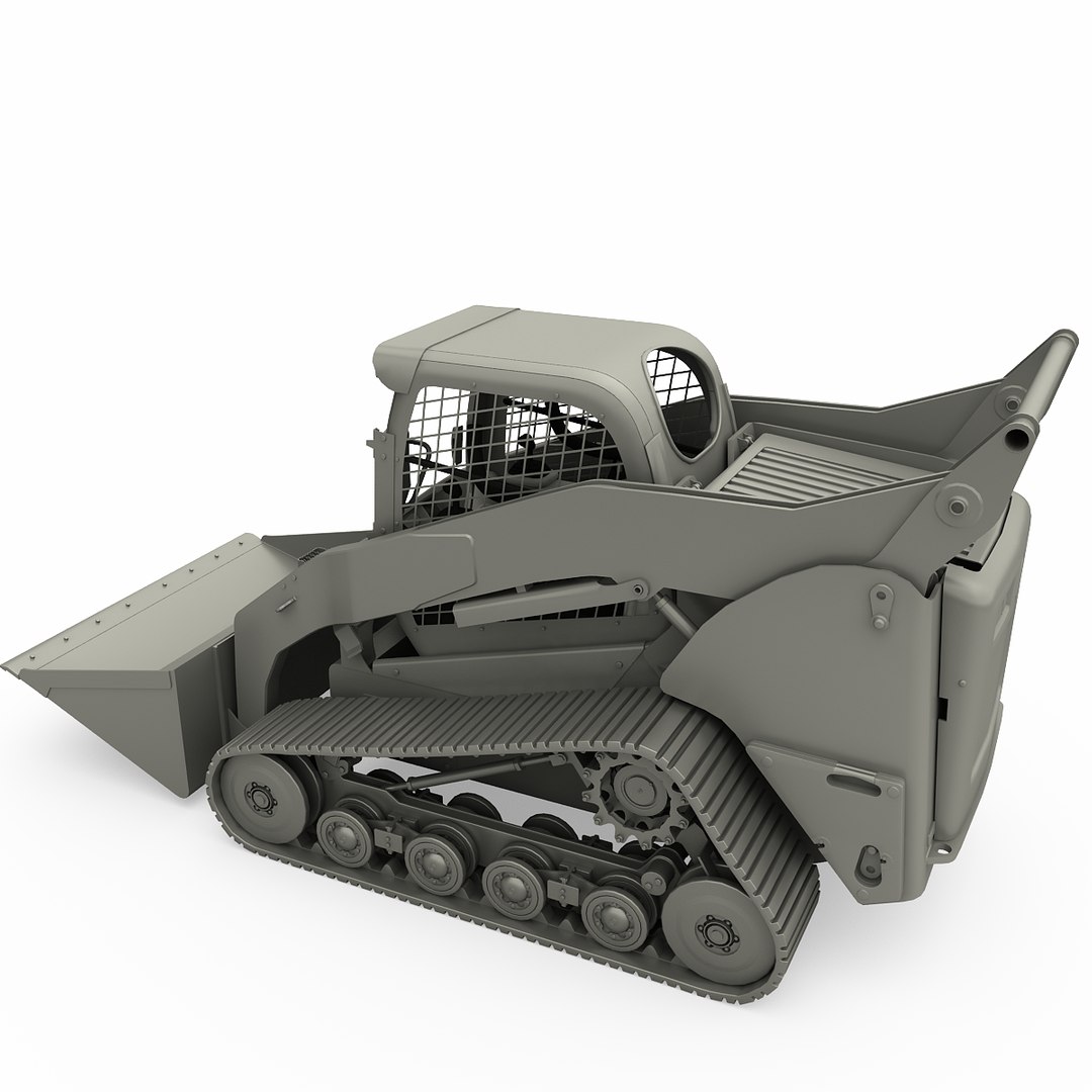 3d model skidsteer 297