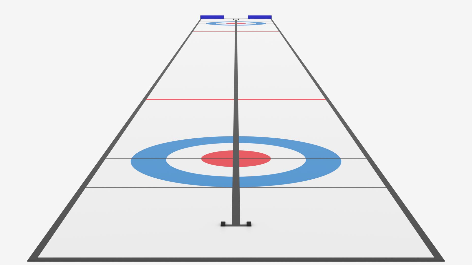3D Cartoon Curling Rink 1 Line - TurboSquid 1836496