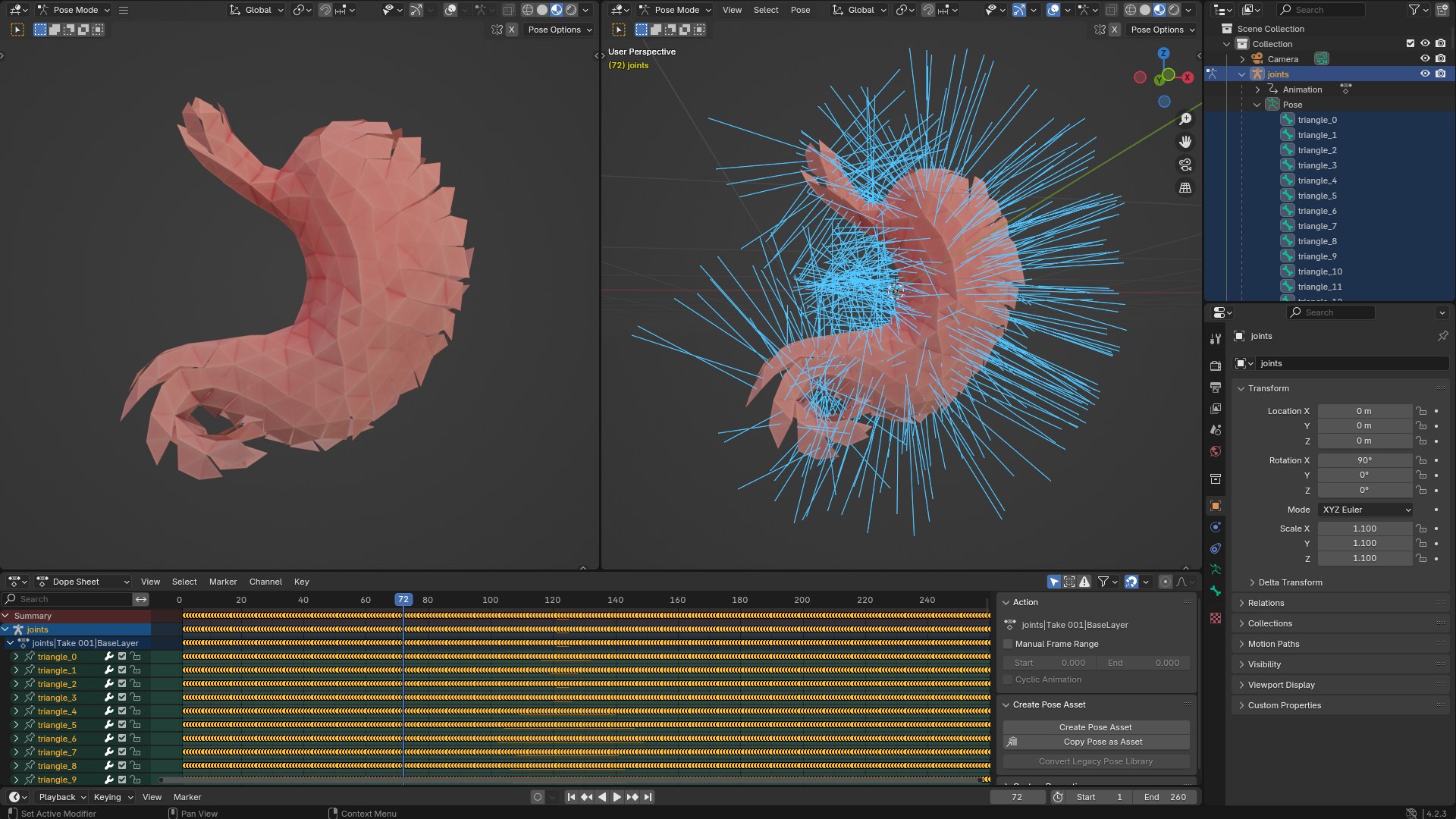 3D Origami Human Stomach Unfolding Growing Animation Model - TurboSquid ...
