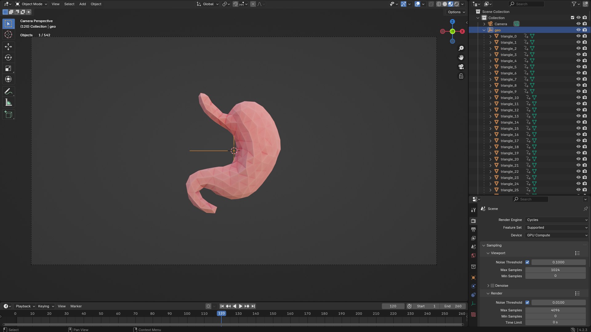 3D Origami Human Stomach Unfolding Growing Animation Model - TurboSquid ...