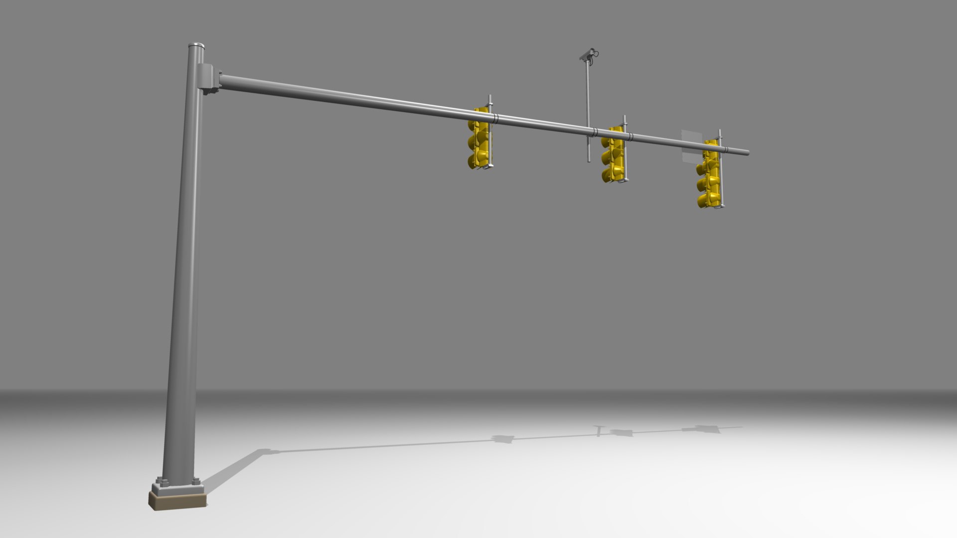 Standard Traffic 3d Model
