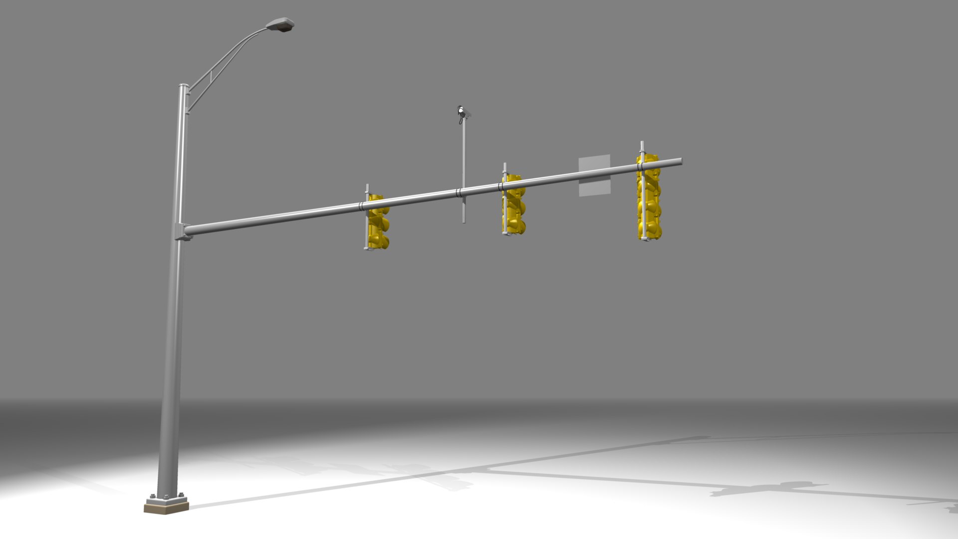 Standard Traffic 3d Model