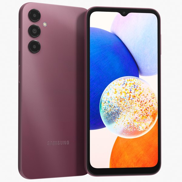 modelo 3d Samsung Galaxy A14 5G Rojo - TurboSquid 2020530
