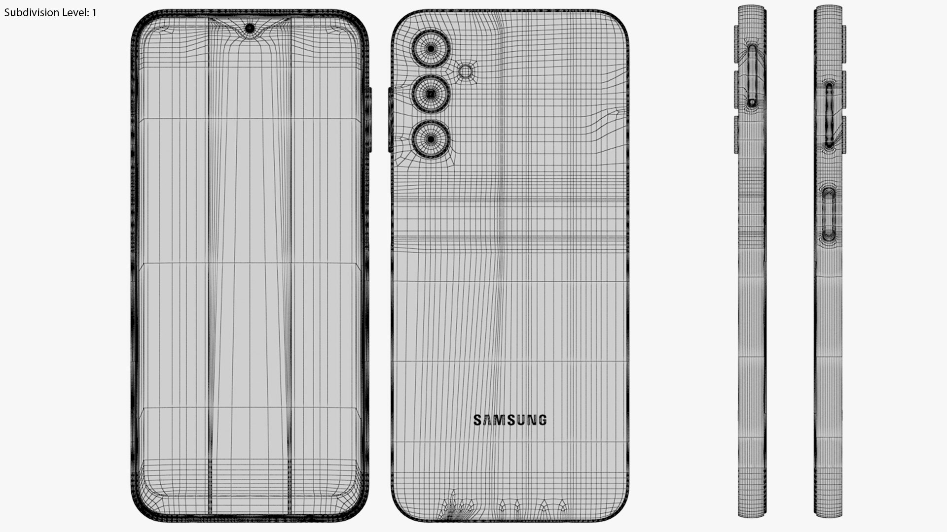 Samsung Galaxy A14 5G Red model - TurboSquid 2020530