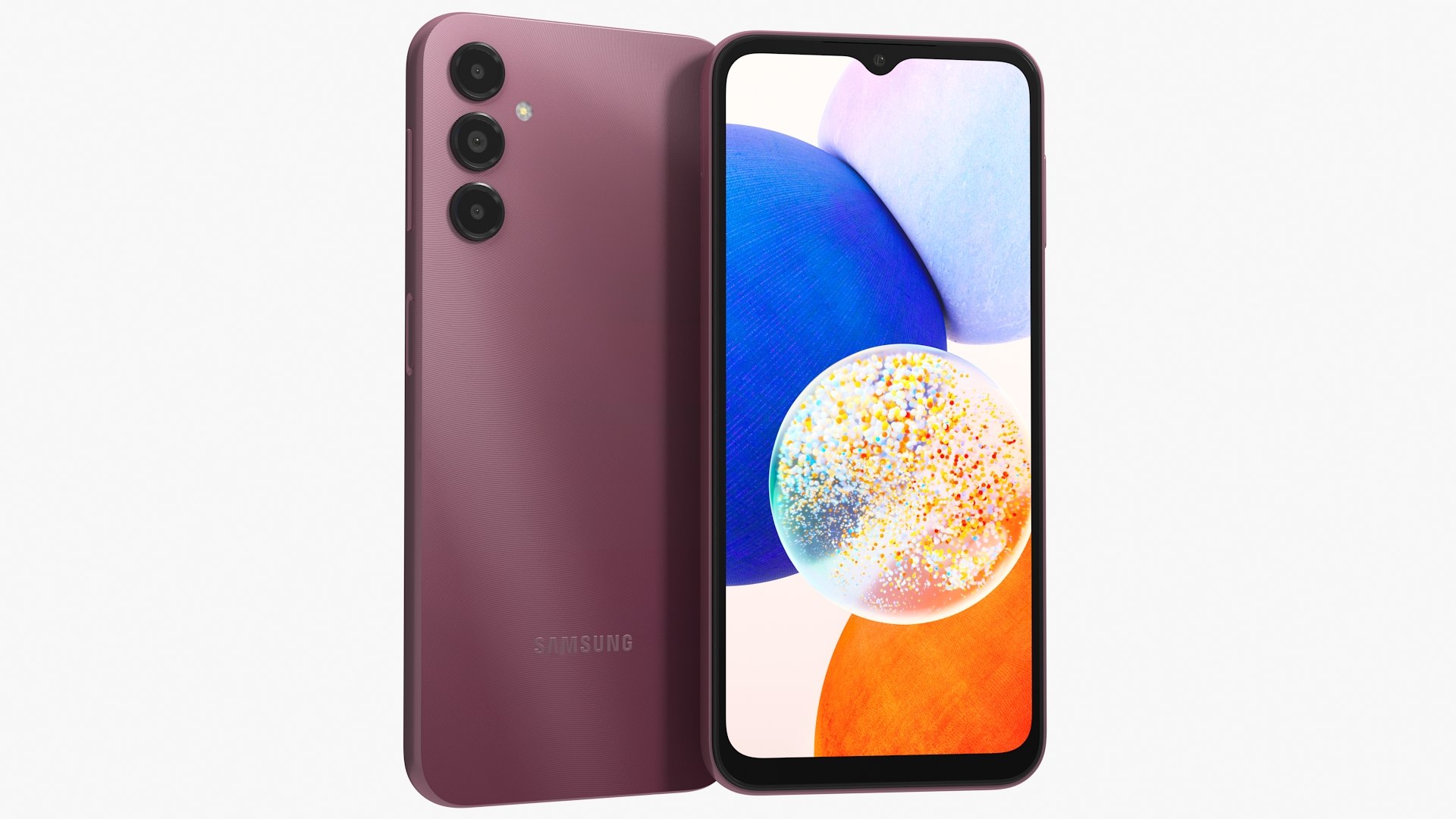 Samsung Galaxy A14 5G Red model - TurboSquid 2020530
