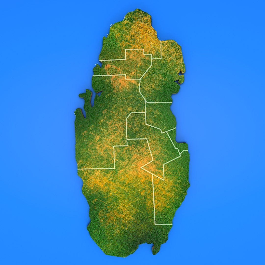 3d Qatar Country