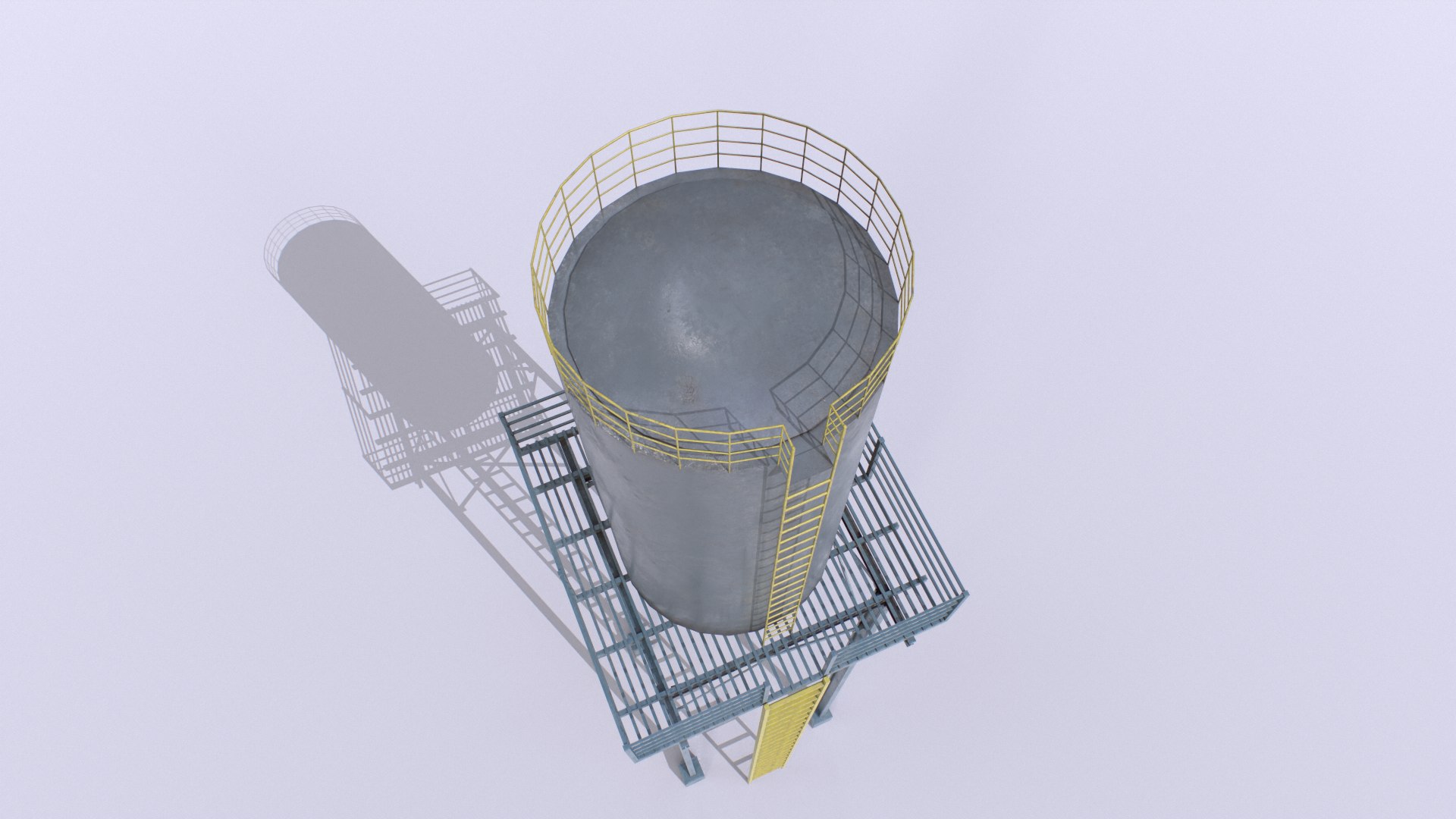 3D Water Tank 1 Model - TurboSquid 2073247